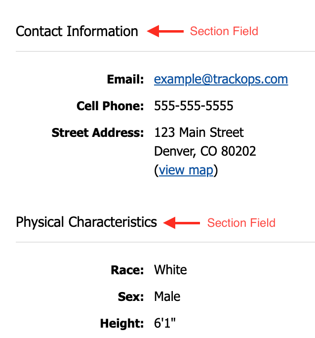 How to Create Custom Fields – Trackops Support Center